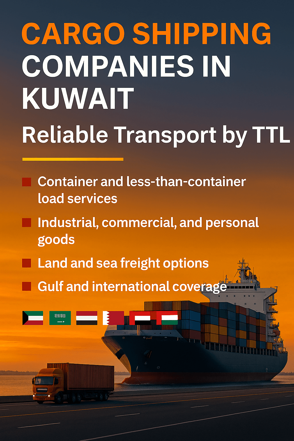 Top Terminal Logistics Company Kuwait and UAE - Leading Logistics Solutions